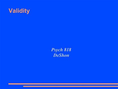 PPT Validity PowerPoint Presentation Free Download ID 716695