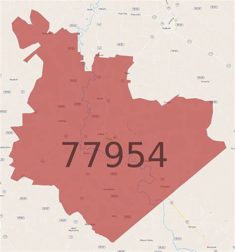 Zip Code 77954