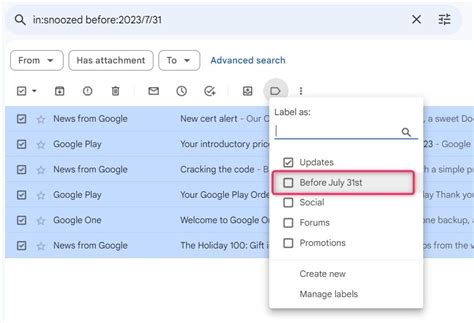 How To Filter Bulk Email In Gmail By Baxter