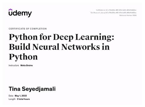 tina seyedjamali on linkedin udemy udemycourses python