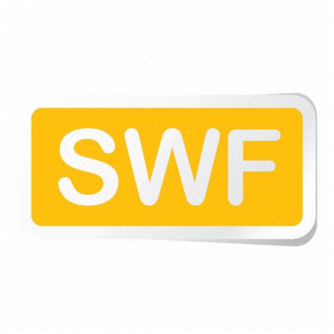 Extension File Files Format Type Types Swf Icon Download On