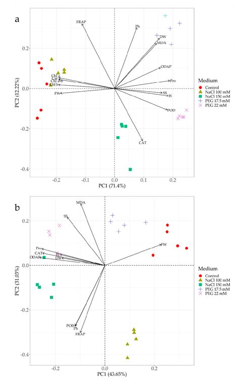 Principal Component Analysis Biplots Showing Relationships Between The Download Scientific