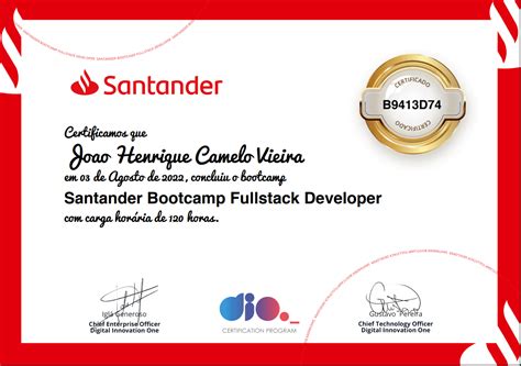 Conclusão Bootcamp Santander Fullstack Developer