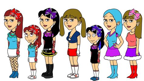 7 Girls Characters From Goanimate By Macknasir On Deviantart