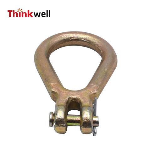 羊角梨形环链条用起重吊索具吊环吊圈梨型环重型挂钩固定专用吊环