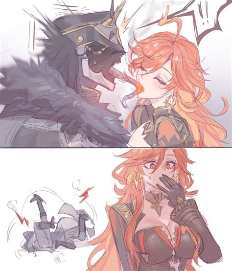 Mavuika And Capitano Genshin Impact Drawn By Gnarlypzofbread Danbooru