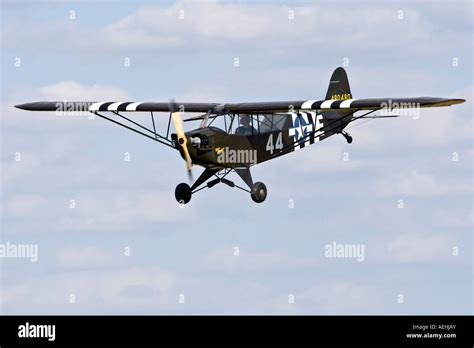 Piper Cub Under It S Military Guise Of The L4 Grasshopper Stock Photo Royalty Free Image