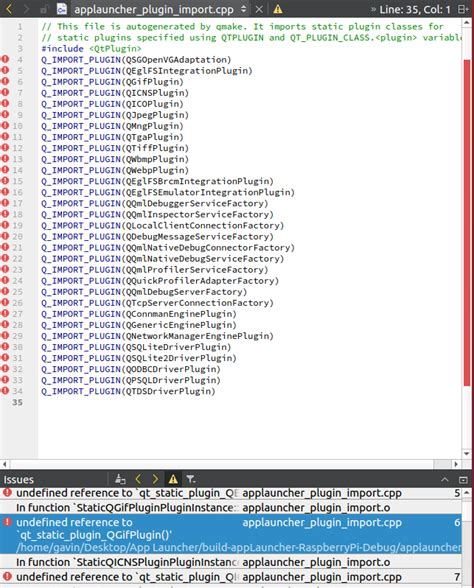 Linux Error In Qt Creator With Undefined Reference To Qtstatic
