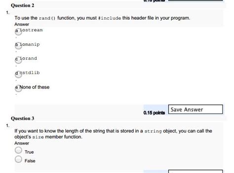 Solved To Use The Rand Function You Must Include This