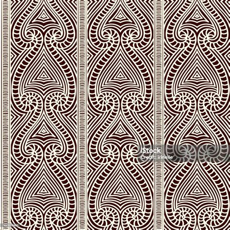 마 오리 부족 패턴 벡터 원활한입니다 아프리카 직물 인쇄입니다 폴 리 네 시안 원주민 예술입니다 Boho 섬유 담요 벽지 종이 배경 서식 파일 배치에 대 한 민족 검은 흰색
