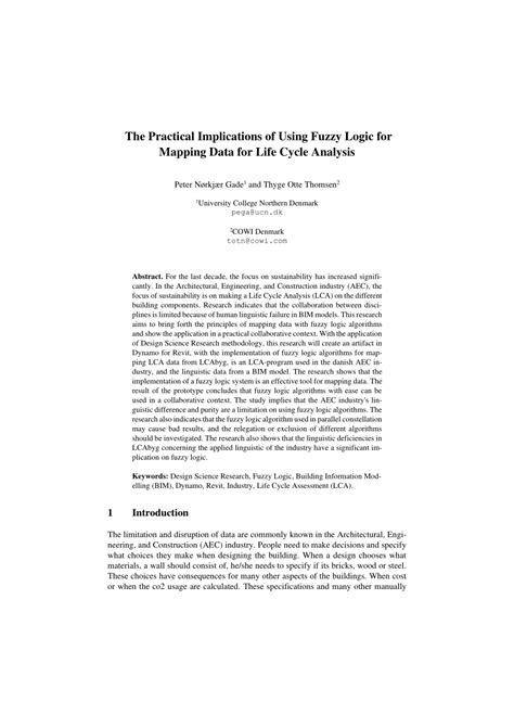 Download Pdf The Practical Implications Of Using Fuzzy Logic For