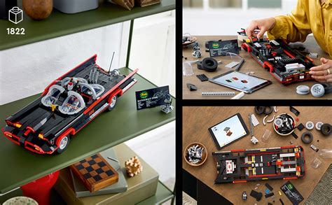 Amazon Com Lego Dc Batman The Classic Tv Series Batmobile Dc Collectible Car Building Set