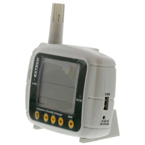Extech 42280a Temperature And Humidity Data Logger 4 To 152°f 20 To