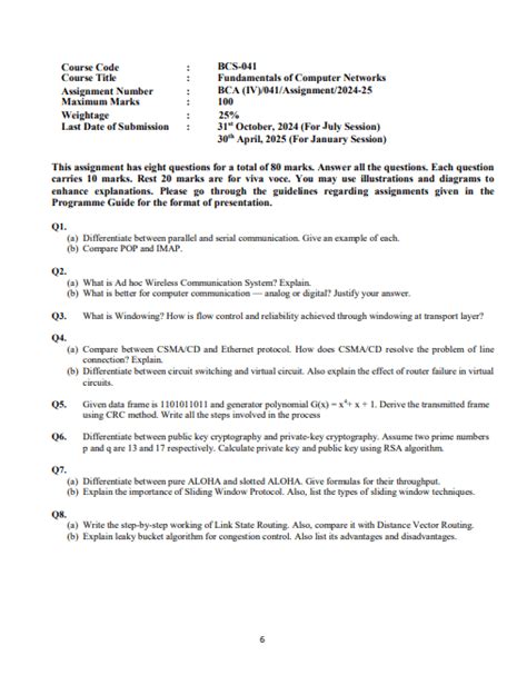 Bcs 041 Solved Assignment 2024 25