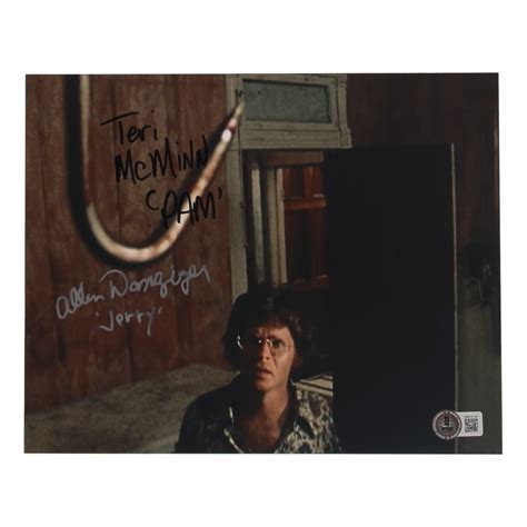 Teri Mcminn And Allen Danziger Signed The Texas Chainsaw Massacre 8x10