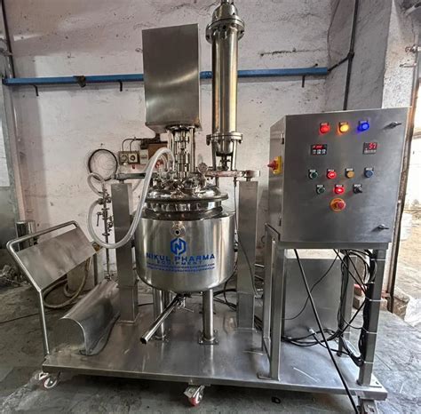 Chemical Reactor Stainless Steel Jacketed Reactors Manufacturer From Vasai Virar