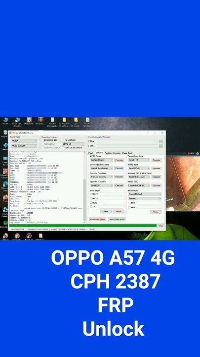 Oppo A57 4g Frp Bypass