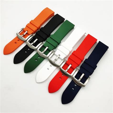 Mm Mm Mm Mm Mm Mm Sport Silicone Watch Band Universal Quick Release Rubber Wrist
