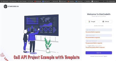 Laravel 11 Call Api Project Example With Template