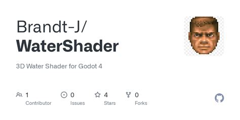 github brandt j watershader 3d water shader for godot 4