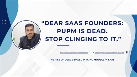💡 The Rise Of Usage Based Pricing Models In Saas