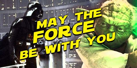 May The Force Be With You 返し フォースと共にあらんこと セリフ Msuoib