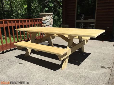 Easy To Build DIY Picnic Table Ideas