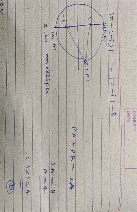 If Z Is A Complex Number Satisfying The Equation Z I Z I On The