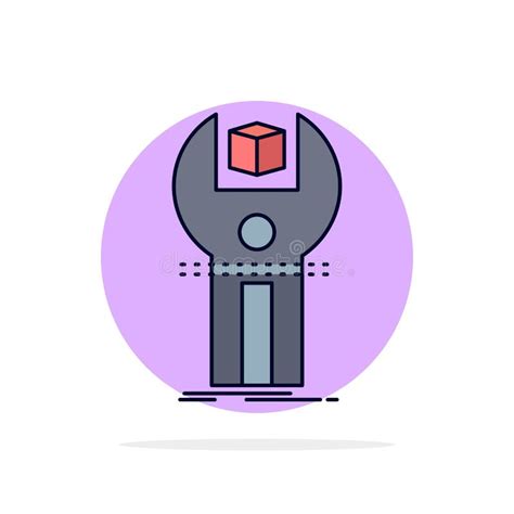 Sdk App Development Kit Programming Flat Color Icon Vector Stock Vector Illustration Of