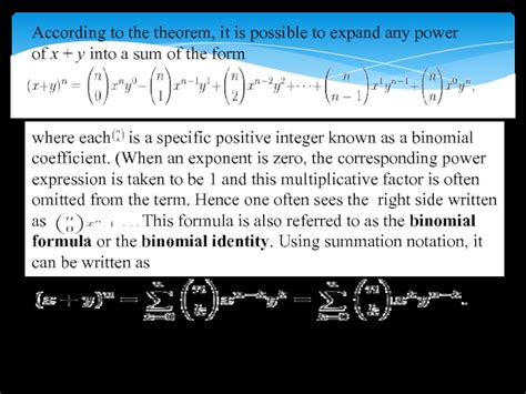 Newton binomial formula презентация доклад
