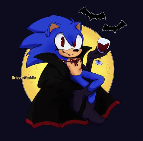 Vampire Sonic By Drizzlewaddle On Deviantart