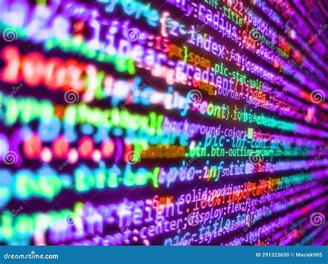 Code Text Written And Created Entirely By Myself Trendy Design Developer Working On Program