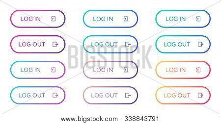 Log Log Out Web Vector Photo Free Trial Bigstock