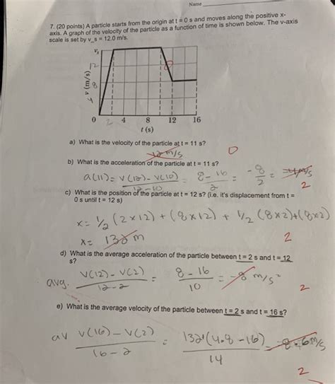 Solved Points A Particle Starts From The Origin At T Chegg Com