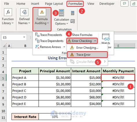 How To Audit Formulas Using Excel Auditing Tools 7 Tools Exceldemy