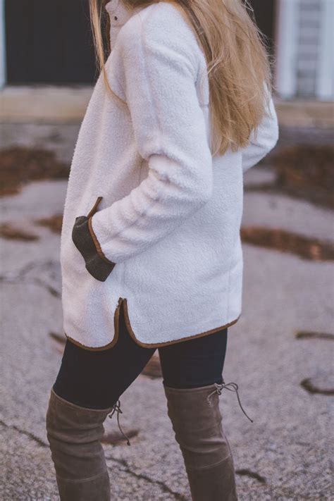Sherpa Jacket For Styling Neutrals One Brass Fox
