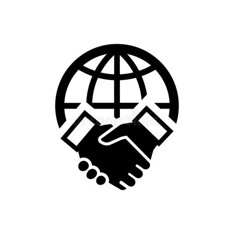 Global Business Distribution Icon Stock Vector Illustration Of Scheme