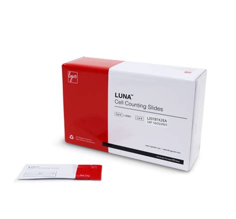 Luna™一次性细胞计数板 500片 Luna™ Cell Counting Slides 500 Slides 基因有限公司