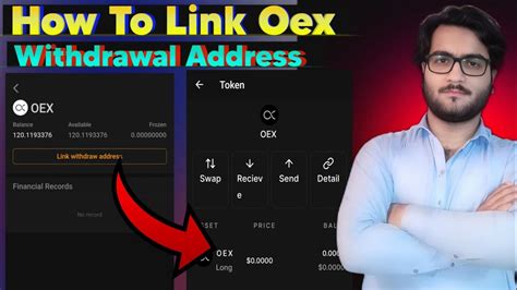 How To Link Withdrawal Address From Satoshi To Oex Wallet Youtube