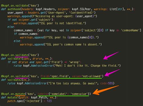 Kopf 131 Now Supports Admission Webhooks Feedback Is Welcome R