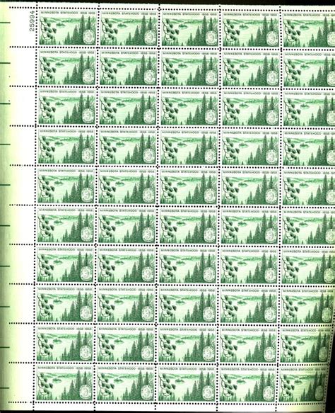 U S 1106 Mint PL Block Sheet Of 50 OG NH United States General