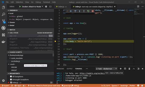 vscode remote debugging doesn t map to local files properly · issue 62507 · microsoft vscode