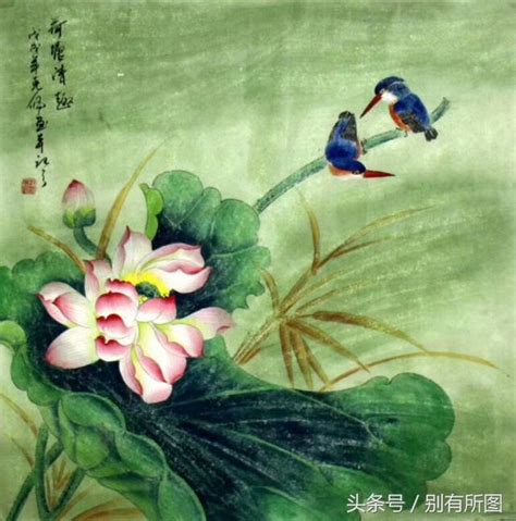 國畫花鳥畫畫家高克佩真跡四尺斗方工筆花鳥畫磨舊宣紙未裱作品 每日頭條