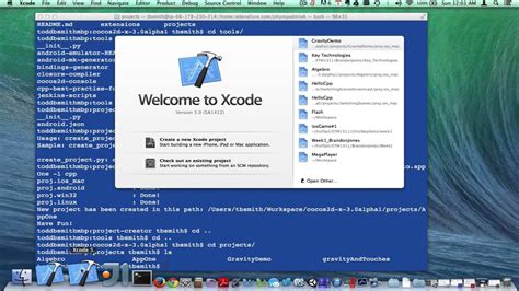 Making A New Project With Cocos2d X 30 Alpha 1 Youtube