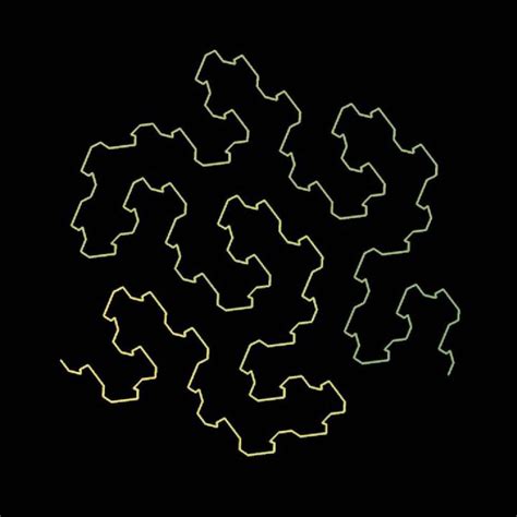Space Filling Curves Parametric House