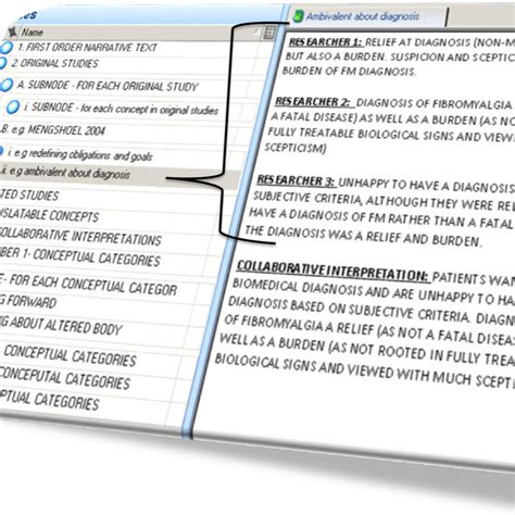 Using Nvivo To Organise Analysis Figure 3 Illustrates The Nodes And