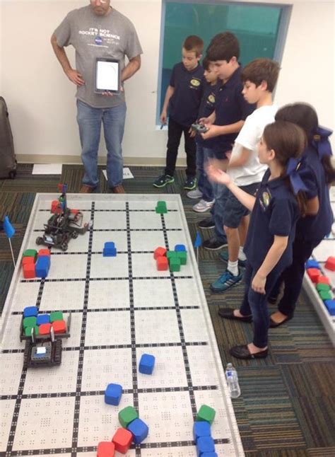 A Highrise VEX IQ Event Sponsored By The Local Starbot 305 League Took Place Eighteen VEX IQ