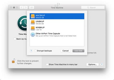 How To Set Up A Time Machine Backup In Macos
