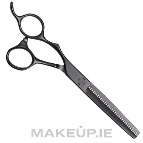 Olivia Garden Silkcut Silk Cut Pro Matt Black 635 Thinning Scissors