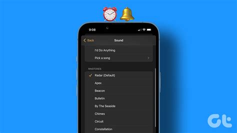 How To Set A Custom Alarm Sound On IPhone For Free Guiding Tech